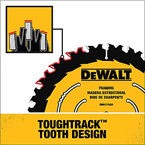 DEWALT Circular Saw Blade, 6 1/2 Inch, 18 Tooth, Framing (DWA161218)