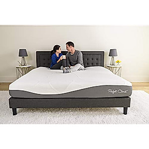 Perfect Cloud Made in The USA UltraPlush Charcoal-Infused 10-inch Memory Foam Mattress - Bed-in-a-Box (Full)