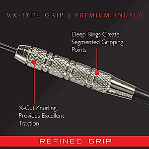 Viper Defender III Backboard & Sisal/Bristle Steel Tip Dartboard Bundle: Elite Set (Razorback Dartboard,Defender III Backboard, Edge Throw Line, 21pc Jar of Darts),black/yellow