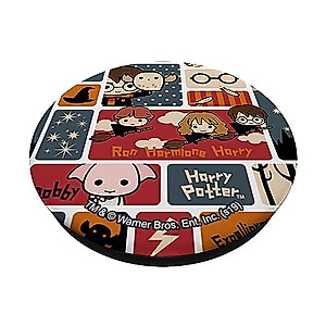 Harry Potter Cute Chibi Pattern PopSockets Standard PopGrip