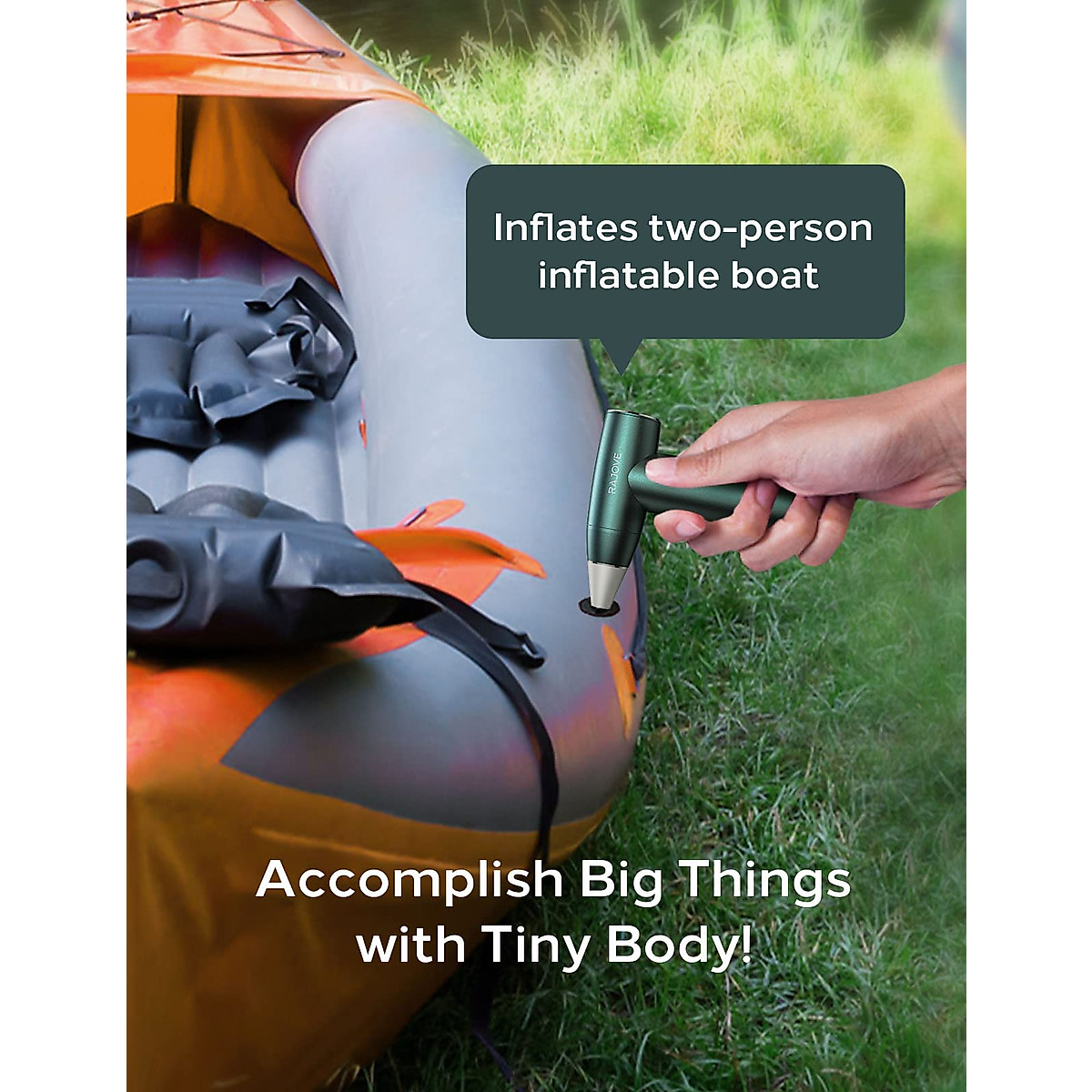 Electric Air Duster, 150000 RPM Compressed Air Duster with [Powerful Brushless & Coreless Motor] [Elegant All Metal] Air Duster Compressed Air Cordless Air Duster Mini Air Blower for Computer Keyboard