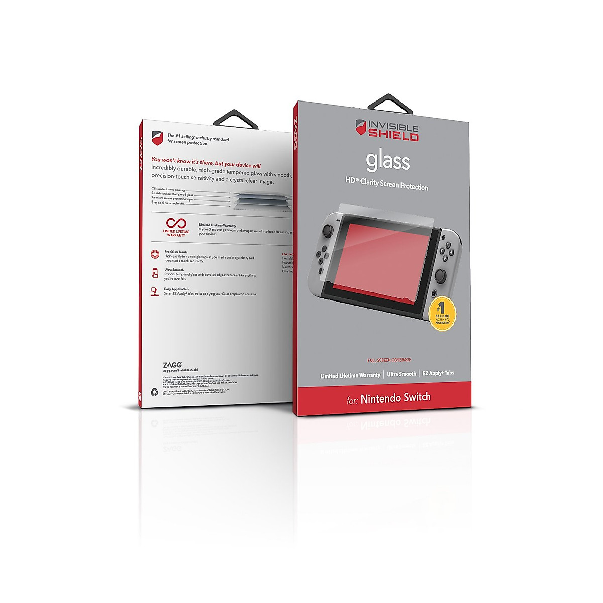ZAGG InvisibleShield Tempered Glass Screen Protector for Nintendo Switch