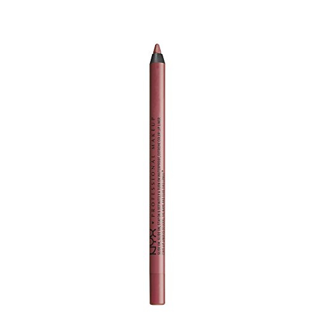 NYX PROFESSIONAL MAKEUP Slide On Lip Pencil, Lip Liner - Bedrose (Soft Nude Pink With Mauve Undertone)