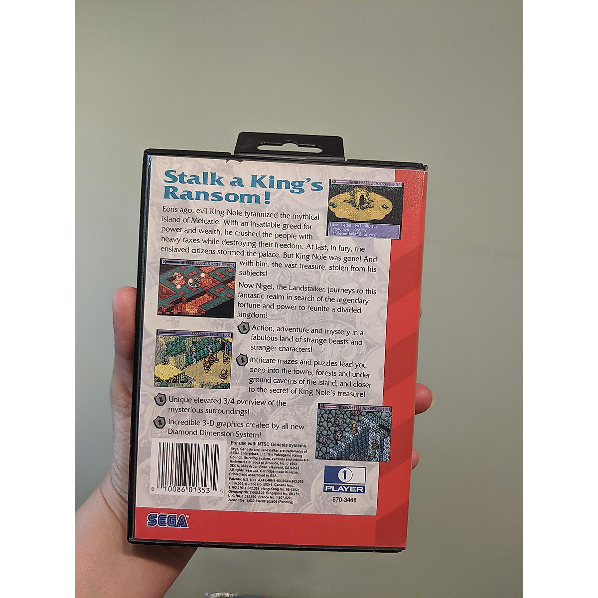 Landstalker - Sega Genesis