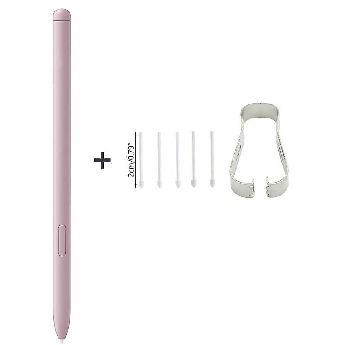ULK Tab S6 Lite Pen Replacement S Pen for Samsung Galaxy Tab S6 Lite (EJ-PP610) Stylus Pen+TipsNibs(Chiffon Rose)