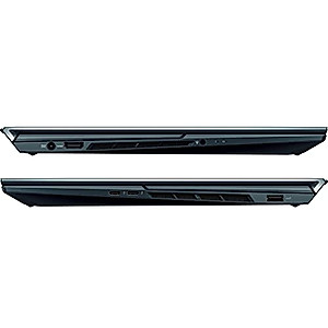 ASUS Zenbook Pro Duo 15 OLED Home & Business Laptop (Intel i9-12900H 14-Core, 32GB LPDDR5 4800MHz RAM, 1TB SSD, GeForce RTX 3060, 15.6" 60Hz Touch 4K Ultra HD (3840x2160), Win 11 Pro) (Renewed)