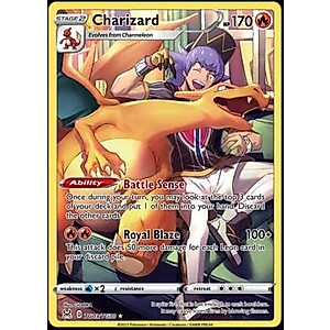 Pokemon - Charizard - TG03 - Trainer Gallery - Lost Origin - Full Art Holo Foil Card