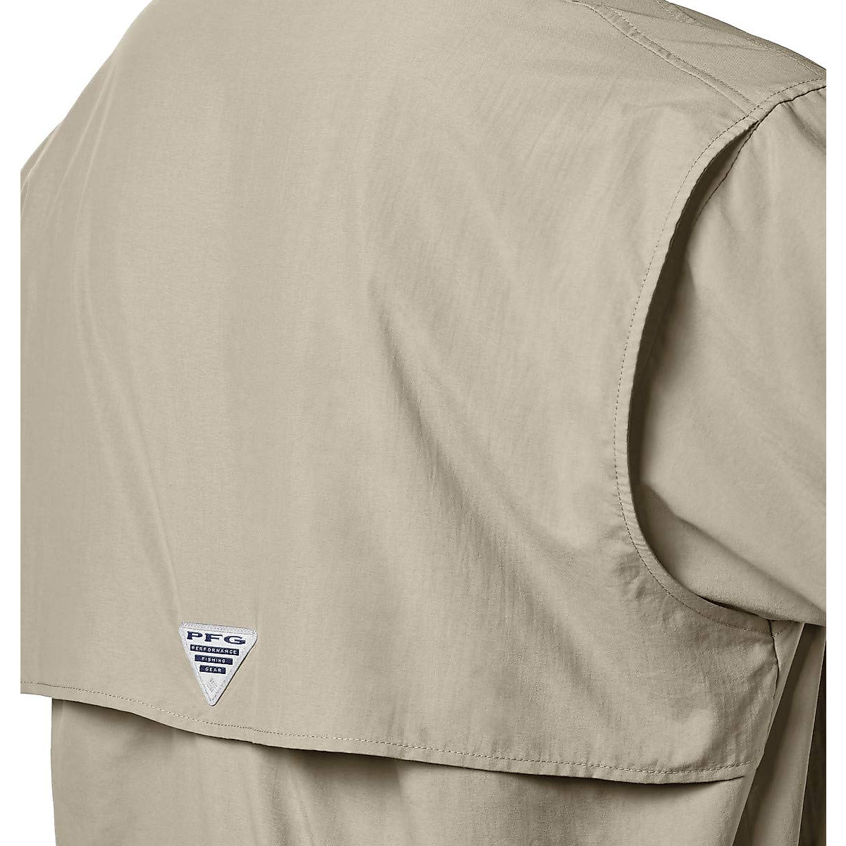 Columbia Men's Bahama II UPF 30 Short Sleeve PFG Fishing Shirt, Fossil, Medium