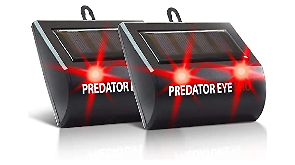 Predator Eye PRO 2-Pack Solar Predator Deterrent for 4600 sq ft