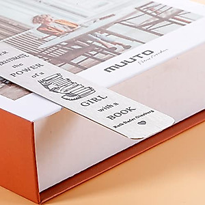 Inspirational Bookmark for Powerful Women Girls Female Lawyer Students Book Lover Birthday Graduation Law Bookmark Gifts for Daughter Friends Lady BFF Christmas Gifts for Teenage Girls Fans