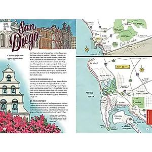 The Best Coast: A Road Trip Atlas: Illustrated Adventures along the West Coasts Historic Highways (Travel Guide to Washington, Oregon, California & PCH)