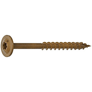 Simpson Strong-Tie CBT08200R300 - #8 x 2" T-20 Wafer-Head Construction Screw 300ct