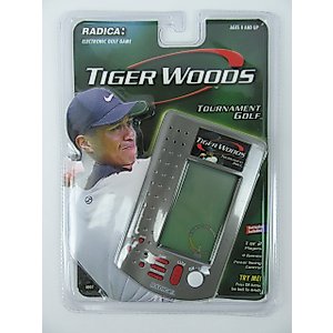 Vintage Tiger Woods Radica Tournament Golf Handheld Electronic Game