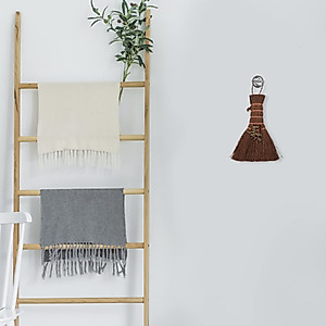 Miniature Witch Broom Halloween Decorations Witch Altar Broom Miniature Wicca Brush Halloween Broom Mini Car Pendant for Halloween Healing Home Wiccan Ritual Decor Car Accessories