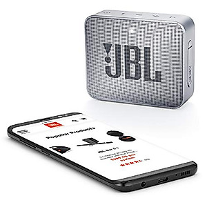 JBL GO2 - Waterproof Ultra Portable Bluetooth Speaker - Gray