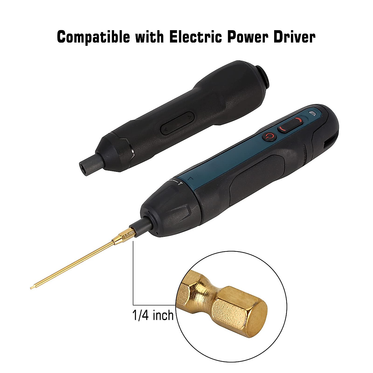 INJORA Hex Screwdriver 4 in 1- Allen Wrenches Set 1.5mm 2.0mm 2.5mm 3mm with 4 in 1 Cross Wrench 4 5 5.5 7mm- RC Tool Kit for TRX4 Arrma Helicopter Drone Boat