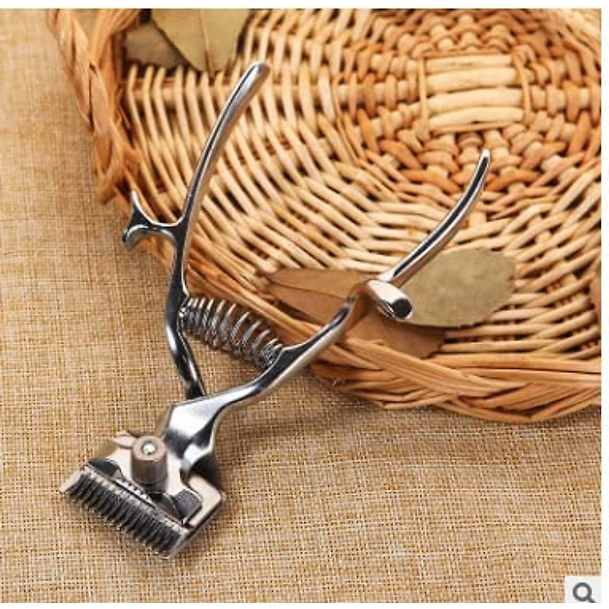 QWQ69 Barber Tools Hand Hair Clippers Manual Metal Portable Trimmer Cutter