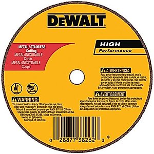 DEWALT DW8712 A60T Wheel, 3-Inch X .035-Inch X 3/8-Inch