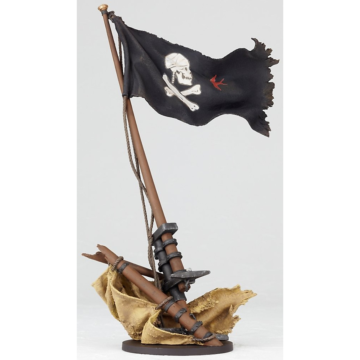 Pirates of the Carribean Revoltech SciFi Super Poseable Action Figure Jack Sparrow by Kaiyodo Jap.