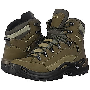 Lowa Women's Renegade GTX Mid Hiking Boot,Stone,6 W US