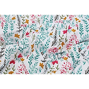 ZOYER Queen Duvet Cover Set [Daisy Day] -3 Piece Printed Comforter Cover Set with Zipper-Brushed Microfiber Soft & Comfortable Bedding Set-1 Duvet Cover with 2 Pillow Shams.