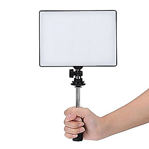 YONGNUO YN300 Air Pro LED Video Photography Camera Light Adjustable Color Temperature 3200K-5500K Compatible with Canon Nikon Pentax Sony Olympus+12V 2A AC Power Adapter