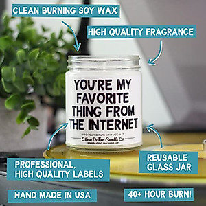 Need Sleep New Parents Student Tired Mom Gift Candle for Parents I Just Need Sleep Rude Gag Gift Scented Candle for Christmas (Lavender Vanilla)