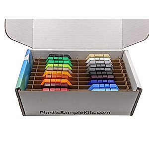 20 Injection Molded Plastic Samples