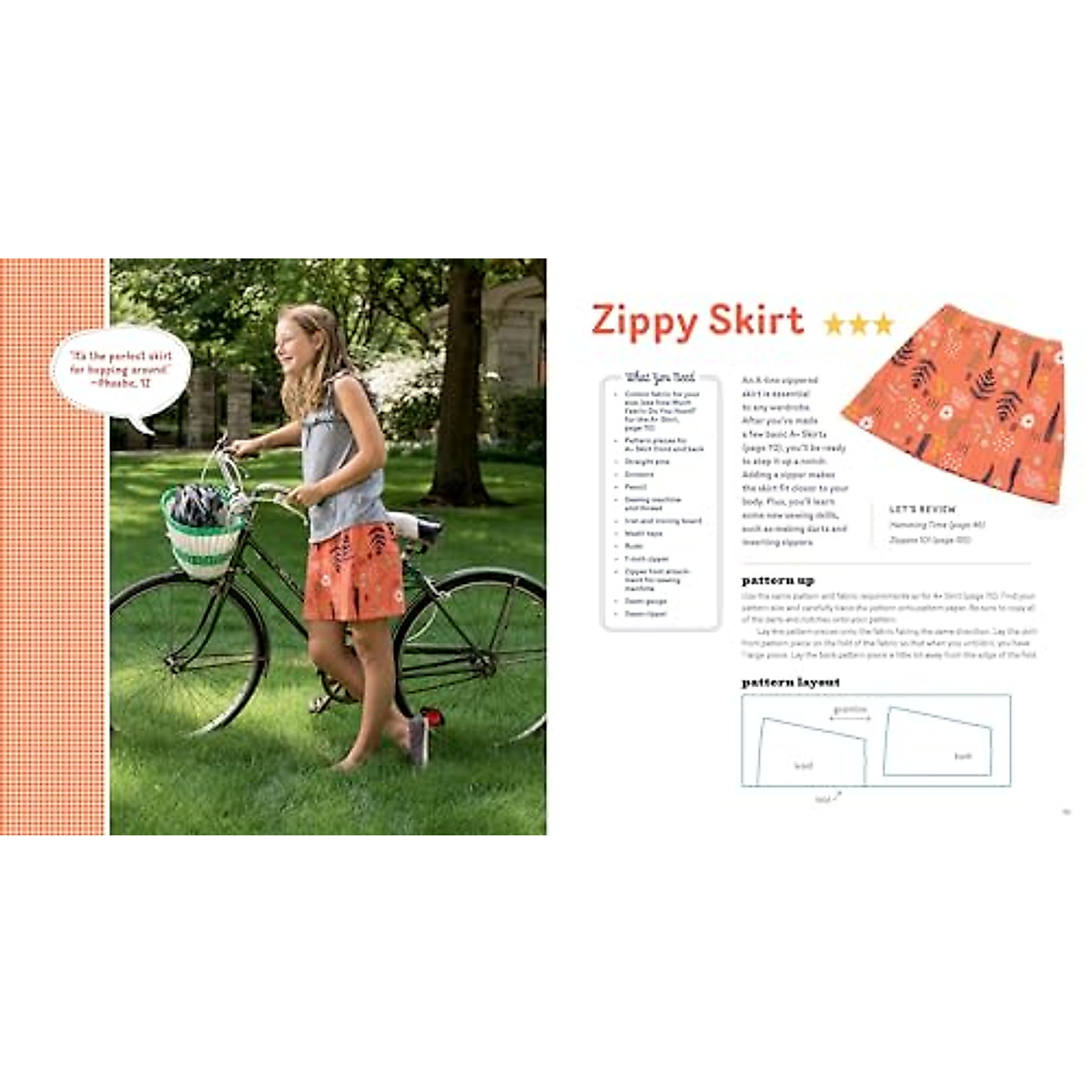 Sewing School ® Fashion Design: Make Your Own Wardrobe with Mix-and-Match Projects Including Tops, Skirts & Shorts