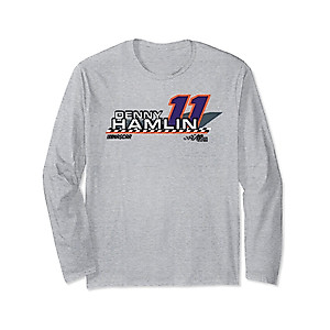 NASCAR - Denny Hamlin - Drop Shadow Long Sleeve T-Shirt