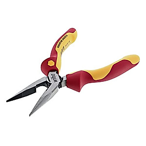 Wiha 32926 6.3-Inch Insulated Industrial Long Nose Pliers