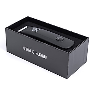 Downtown Trimmer, Electric Groin Hair Trimmer & Body Trimmer for Men, Replaceable Ceramic Blade Heads, Rechargeable, Waterproof, Elite Male Hygiene Machine