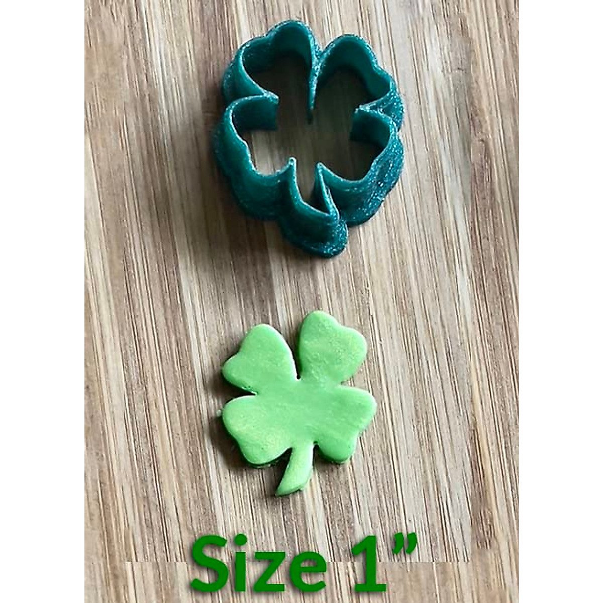 Four Leaf Clover set of 6 Shapes Clay Cutters St. Patrick's Day/Jewelry Tools/Earring Making/Polymer Clay Tools/USA/Necklace Making