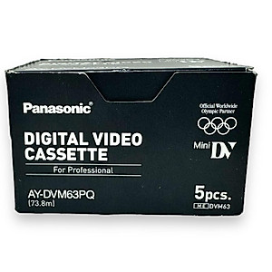 Panasonic AY-DVM63PQ DV Cassette Pack 5 For Professional