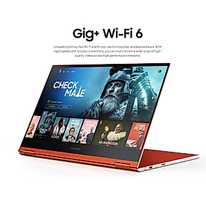 Samsung Galaxy Chromebook Touchscreen Laptop Tablet 360 Convertible| 13.3 4K Display AMOLED| Intel i5-10210U| Wi-Fi6| USB C| Google Chrome| Long Battery Life| Cloth (Gray)