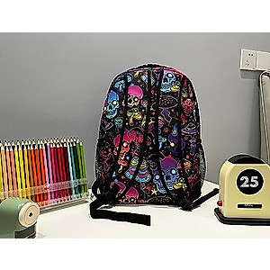 MAZACUIR Mushroom Backpack Kids Backpacks for Boys and Girls,Mushroom Backpack Childrens School Backpack, Backpack for Children