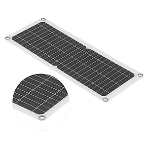 10W 12V USB Output Solar Panel Battery Charger Monocrystalline Silicon Solar Mobile Power Supply - Solar Panel Charger Board for Efficient Solar Cell Charging Kit