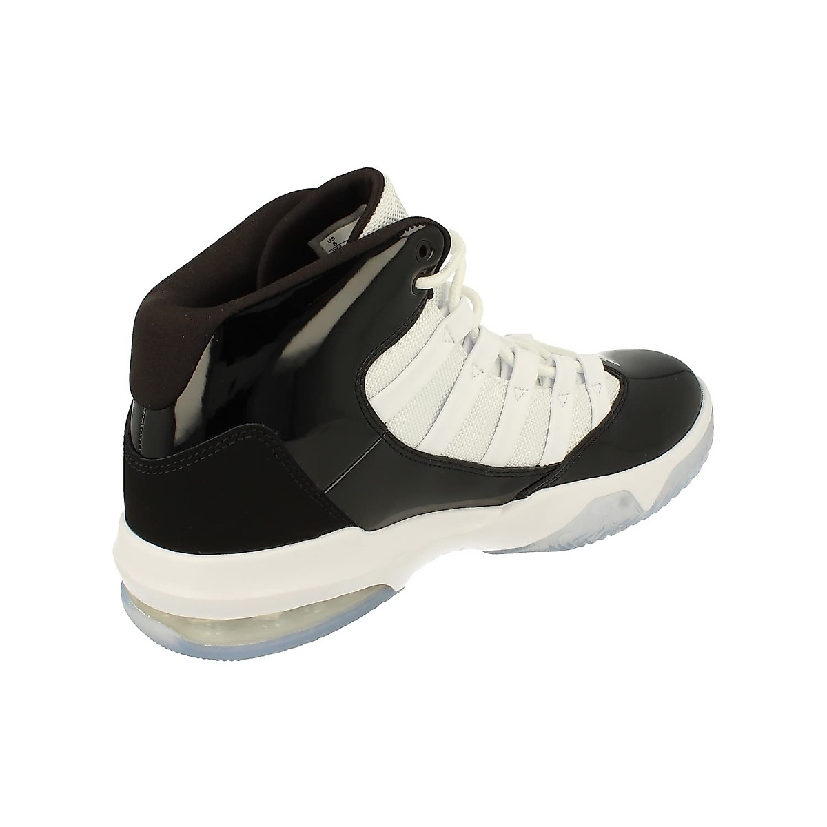 Nike Air Jordan Max Aura Mens Basketball Trainers AQ9084 Sneakers Shoes (UK 7.5 US 8.5 EU 42, Black White 011)