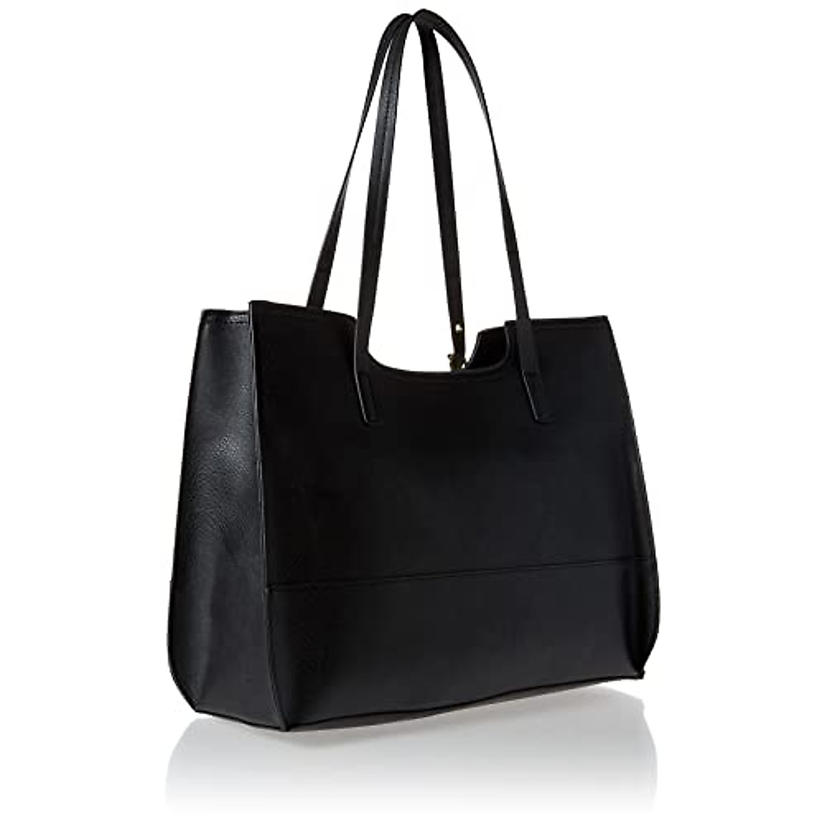 Bueno of California Classic Double Handle Tote, Black