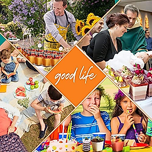 YRYOUYU 100 Set Dessert Cups, 5 oz Parfait Cups with Lids, Appetizer Cups for Party,3 oz Mini Dessert Cups with Spoons, Shooter Cups for Pudding Fruit Ice Cream Yogurt(2 Types)