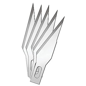 ALLWAY HB11#11 Hobby Knife Blades, 5 Pack