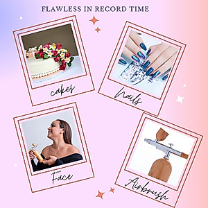 Belkola Air Brushes for Painting - Multi-functional Airbrush Kit with Air Compressor - Rechargeable Handheld Airbrush Set and Portable Airbrush Mini Compressor Kit