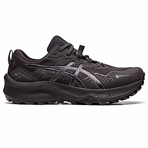 ASICS Women's Gel-Trabuco 11 GTX Running Shoes, 9.5, Black/Carrier Grey