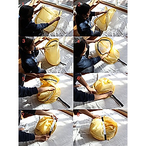 MooMooBaby Pop-Up Baby Beach Crib Tent