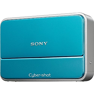 Sony Cybershot DSC-T2 8MP Digital Camera with 3x Optical Zoom (Blue)
