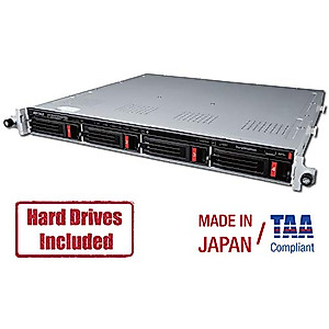 BUFFALO TeraStation 3410RN Rackmount 8 TB NAS Hard Drives Included