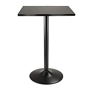 Winsome Obsidian Dining, Black, Pack of 1