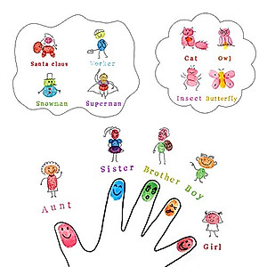 Dedoot Vintage Alphabet Stamps Set with Ink Pad 20 Colors, 70pcs Vintage Wooden Rubber Letter Number and Symbol Stamp and 20 Colors Stamp Ink Pad for Card Making DIY Crafting Scrapbooking