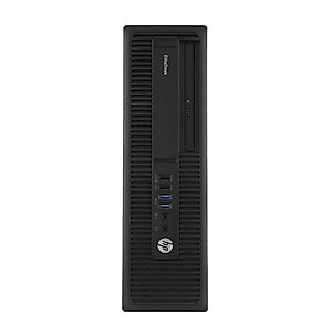 HP EliteDesk 800G2 Desktop Computer PC, Intel Quad-Core i5, 512GB SSD Storage, 16GB DDR4 RAM, Windows 10 Pro, DVD, WiFi, New 24in Monitor, Wireless Keyboard and Mouse (Renewed)