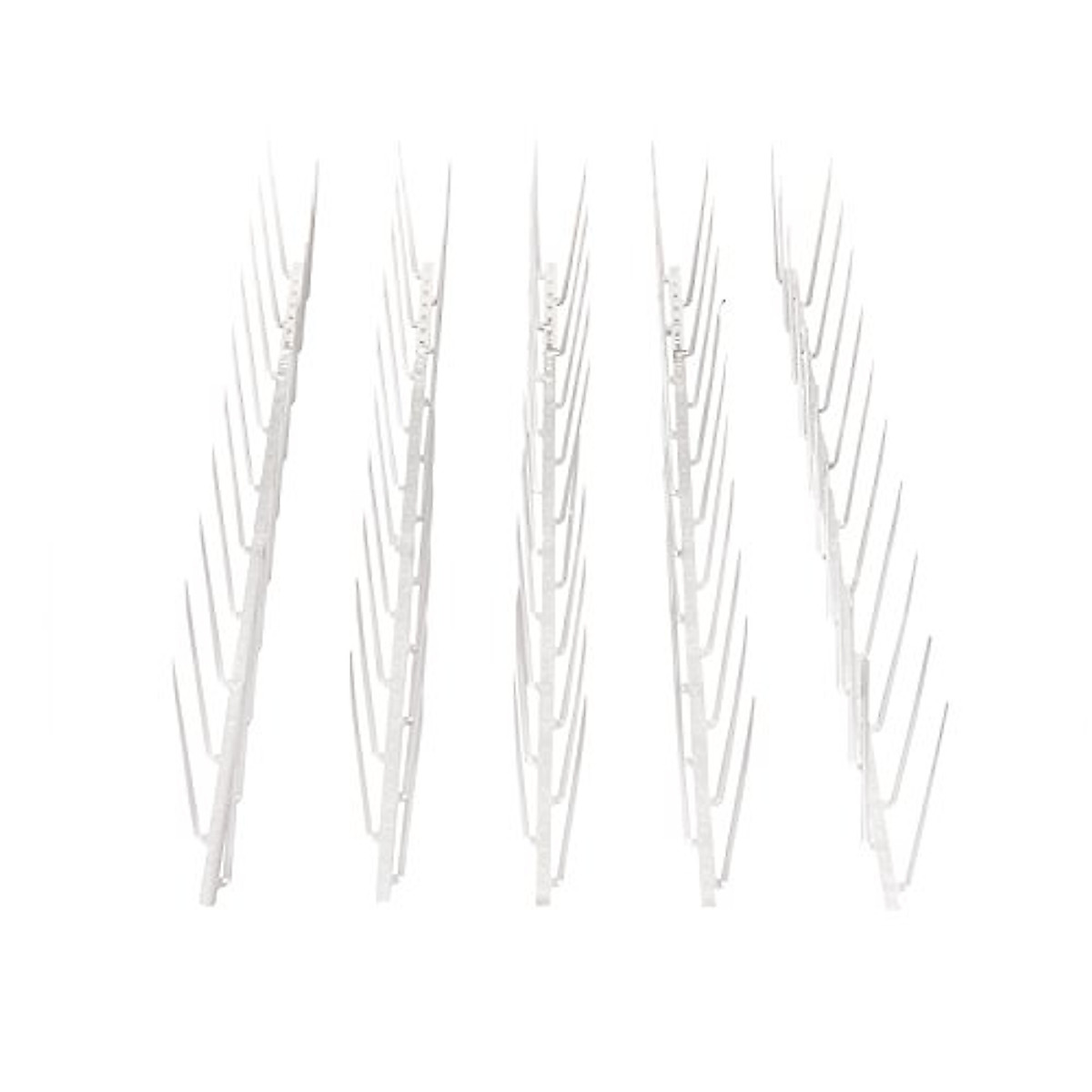 Bird Blinder Plastic Bird Spikes - Polycarbonate Deterrent for Pigeons and Other Small Birds - Bird Nest Prevention, Bird Repellent Outdoor Devices (16 Foot Coverage)